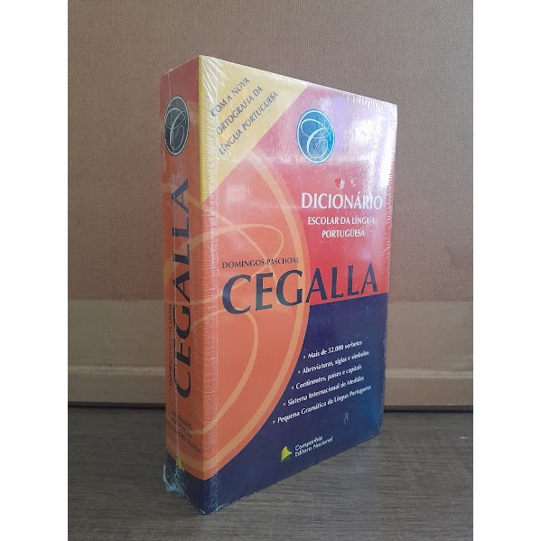 Livro Dicionário escolar da Língua Portuguesa - Domingos Paschoal ...
