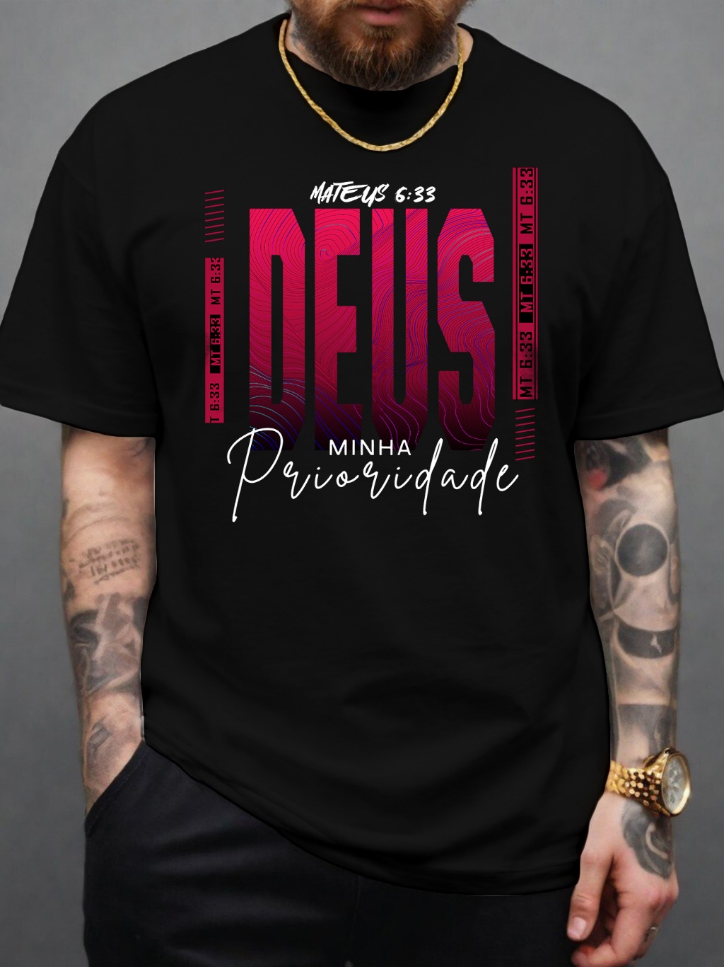 Camiseta Deus Prioridade Jesus Vive Camisa 100% Algodão Blessed ...
