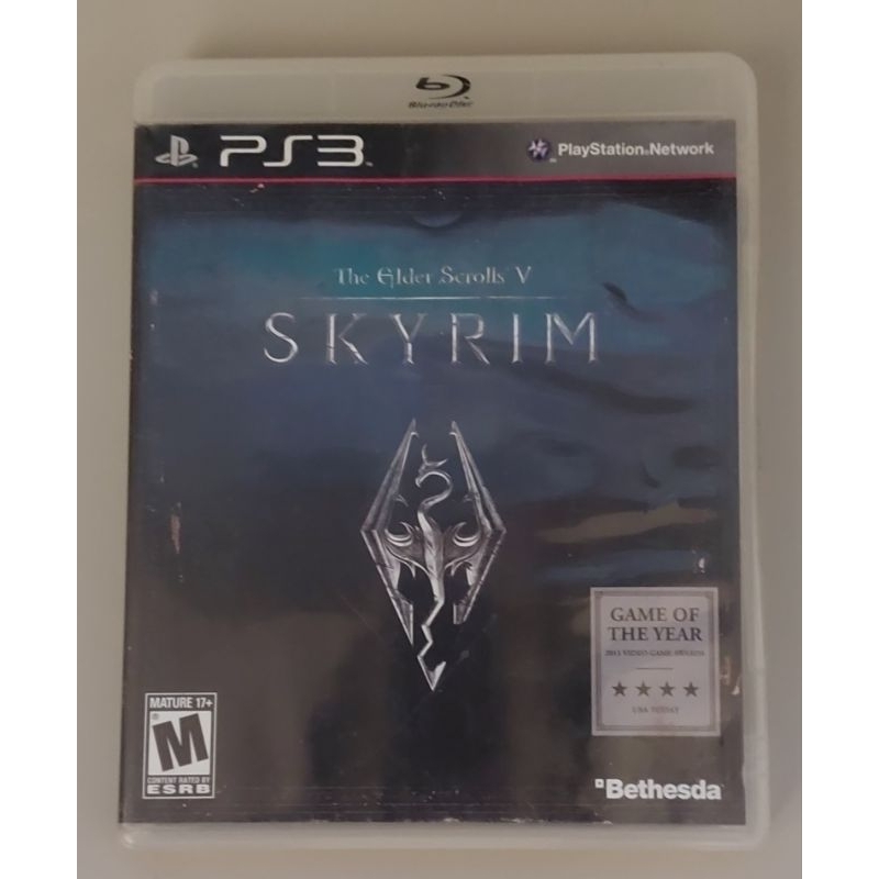 Skyrim Ps3 Mídia física Com mapa Original | Shopee Brasil