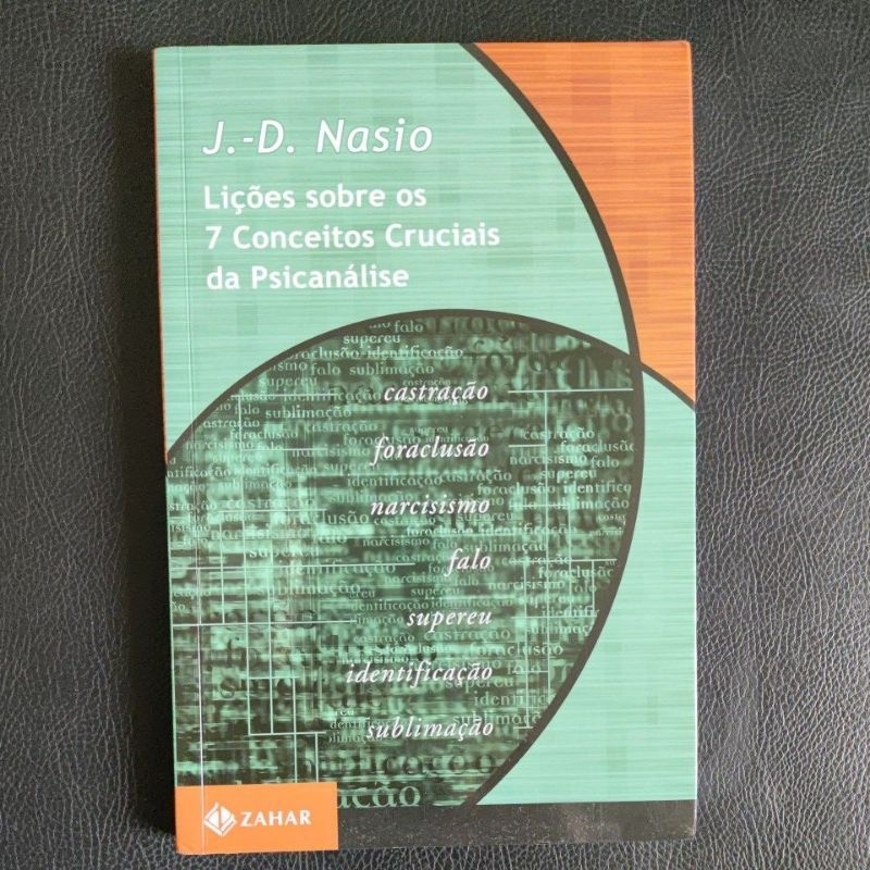 Livro Lições sobre os 7 conceitos cruciais da psicanálise (J. D. Nasio ... Livro Lições sobre os 7 conceitos cruciais da psicanálise (J. D. Nasio ...
