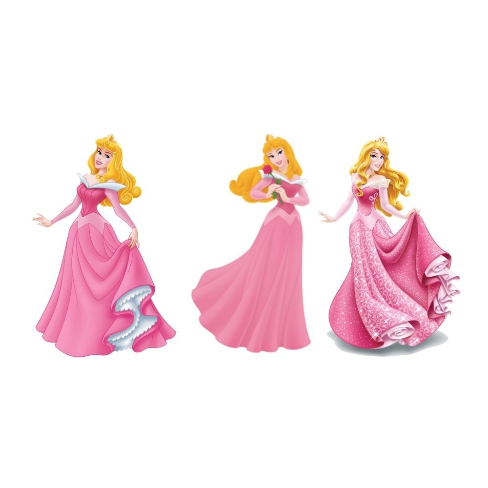 Apliques Princesa Aurora - recortes para tubetes, toppers, forminhas ...