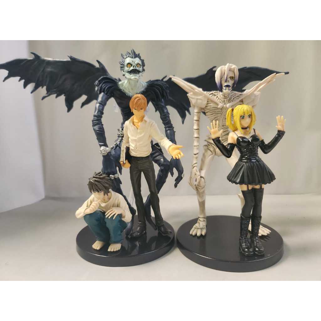 Action Figure Death Note Ryuk, Light Yagami, L, Misa e Remu | Shopee Brasil