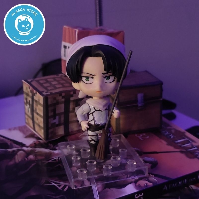 Nendoroid Levi Ackerman - Attack on titan/aot - Usado, completo ...
