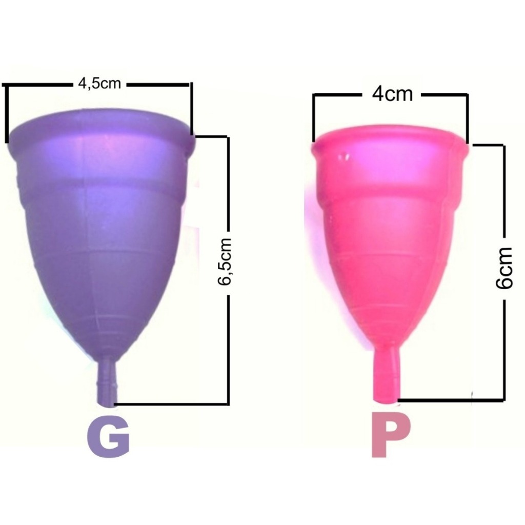 Copo Coletor Menstrual Ecológico Menstruação Silicone Importado Médico ...