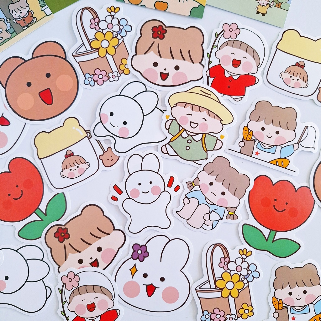 Adesivos Stickers Grande Fofo Kawaii | Shopee Brasil