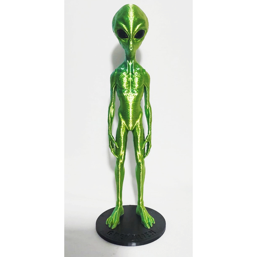 Et, Alien, Alienígena, Extraterrestre, Greys, Realistico, Baseado em Relatos, Boneco Decorativo ...