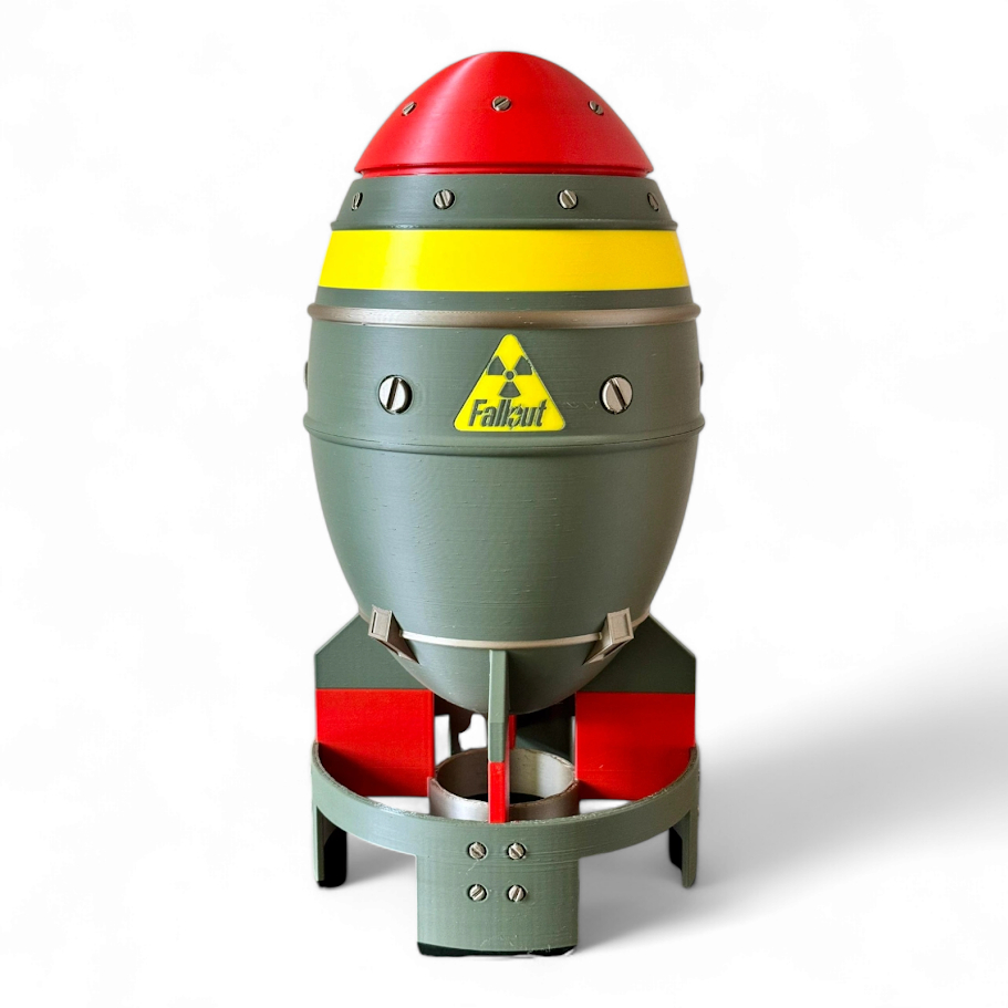 Fallout Mini Nuke Porta Objetos Figura de Ação Colecionável Gamer ...