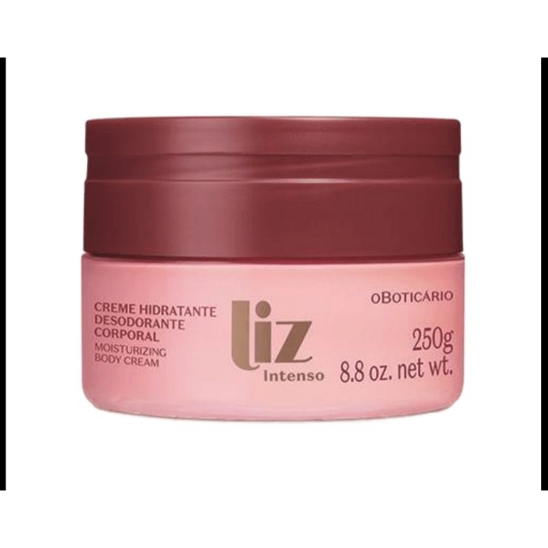 creme hidratante desodorante corporal Liz intenso 250 G | Shopee Brasil