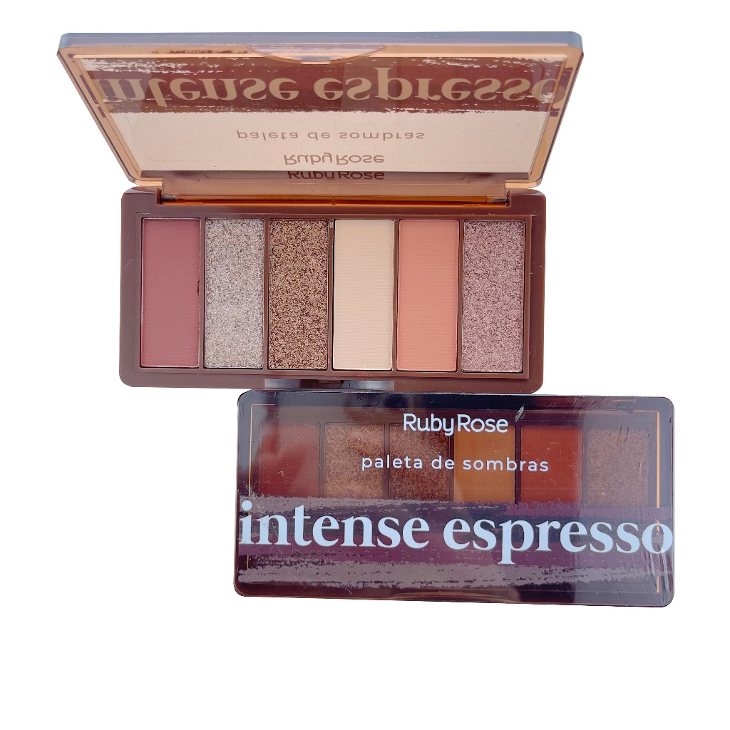 Paleta de Sombras Intense Espresso Ruby Rose | Shopee Brasil