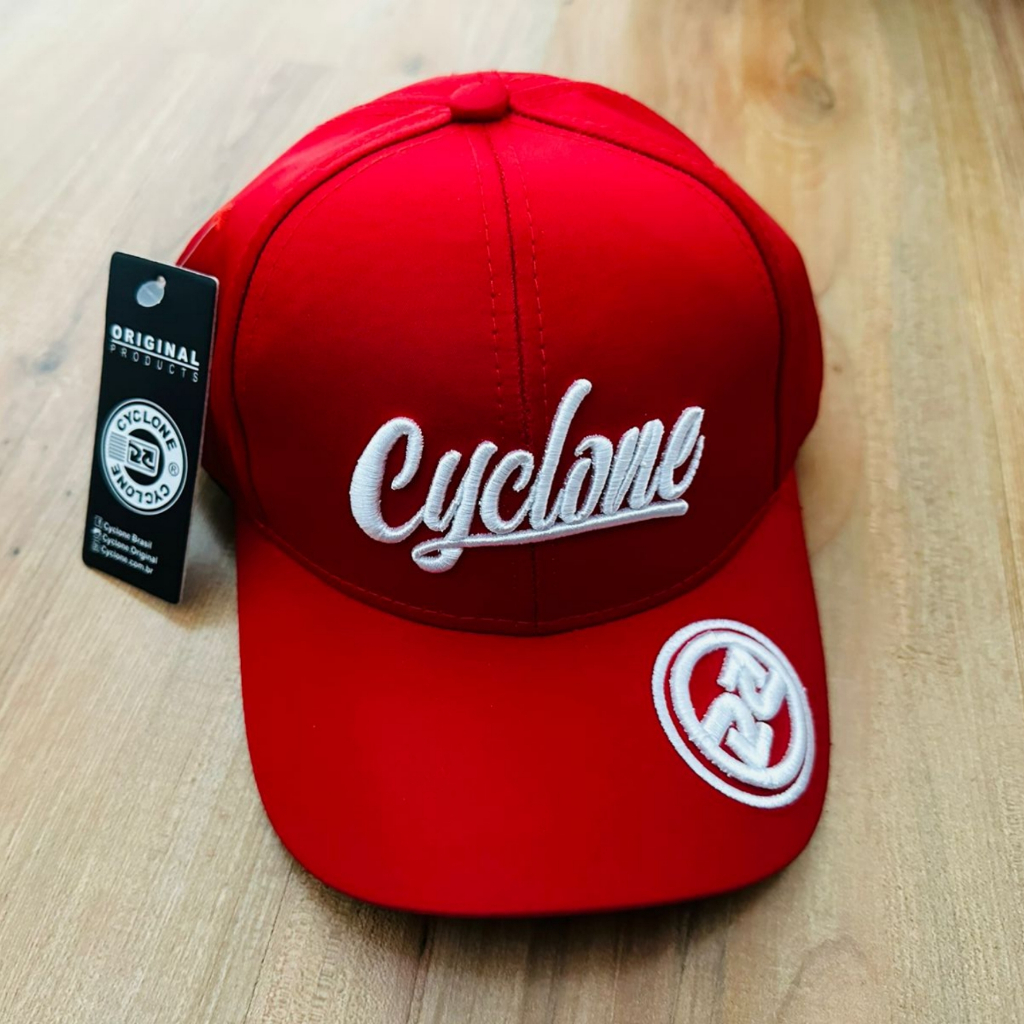 Boné Da Cyclone Tactel Maloka Red Letreiro | Shopee Brasil