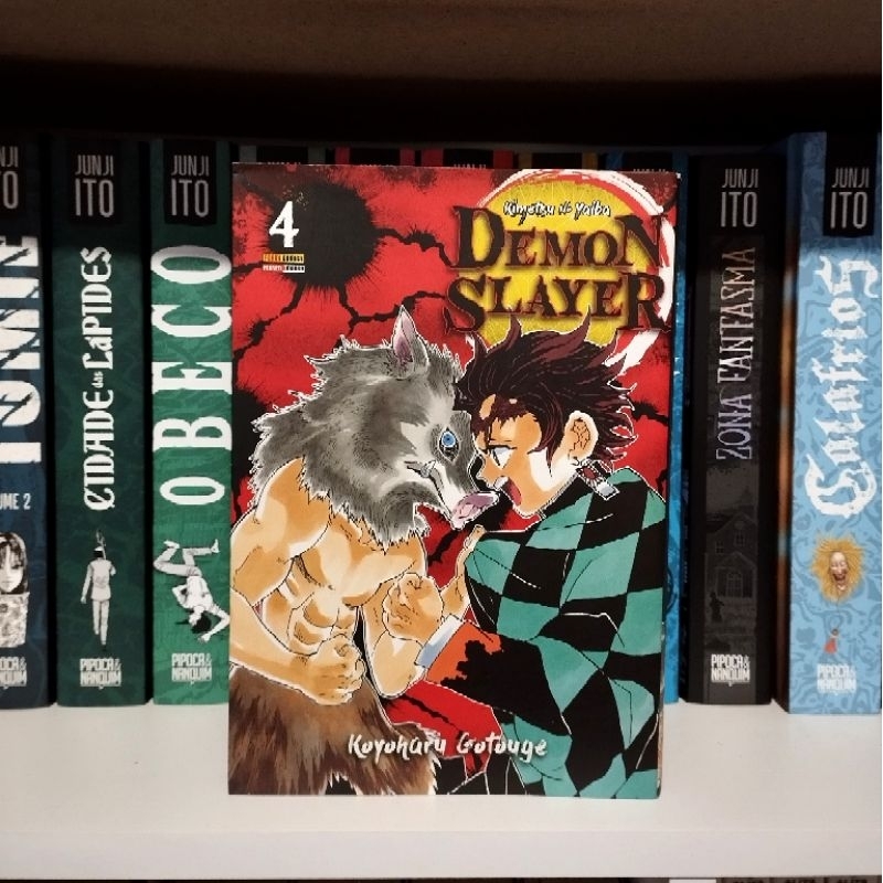 Demon Slayer 4 Manga Editora Panini Volume 4 Kimetsu no Yaiba | Shopee ...