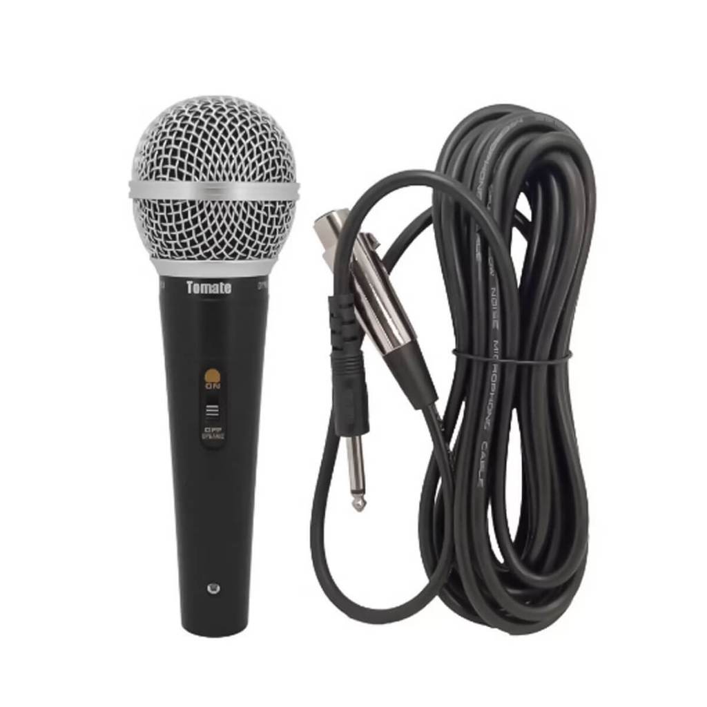 Microfone Profissional de Mão com Fio Cabo 5 Metros Palanques, Palcos e ...