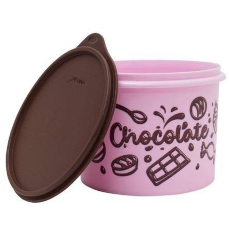 Tupperware Tupper Caixa 1,7 lts Chocolate | Shopee Brasil