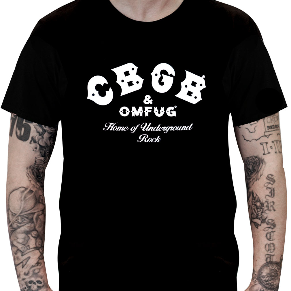 Camiseta Cbgb Punk Rock Underground | Shopee Brasil
