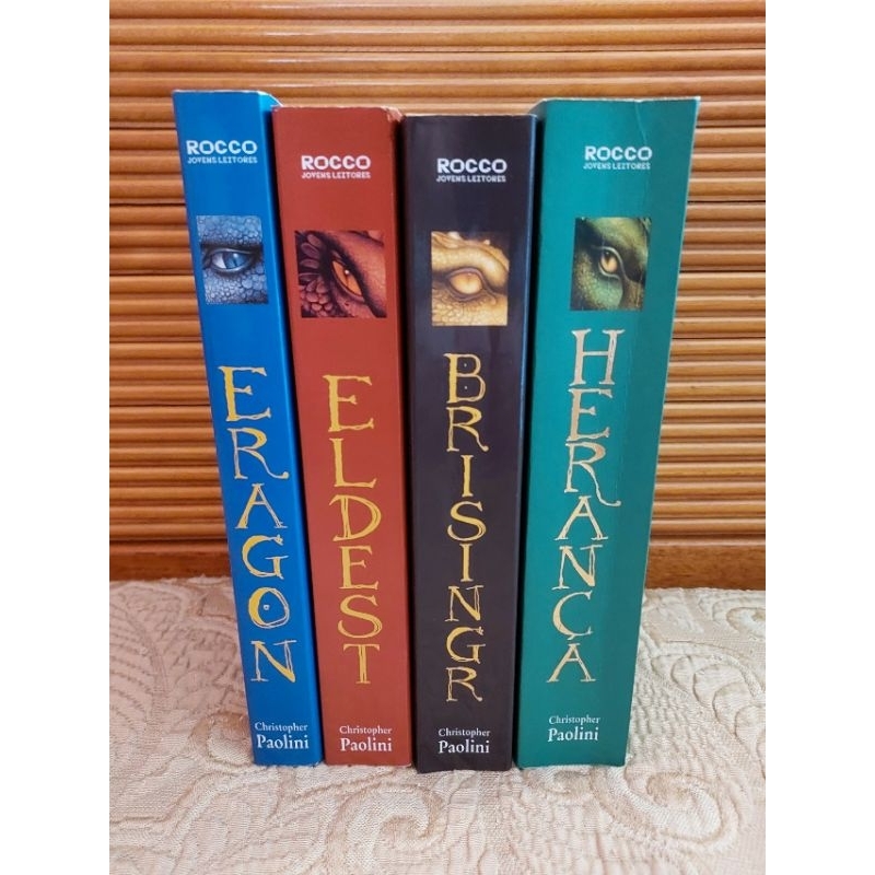 Coleção Série Eragon 4 Livros | Shopee Brasil