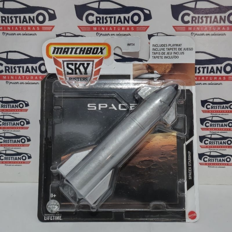 Spacex Starship Matchbox Sky Busters HVM51 | Shopee Brasil