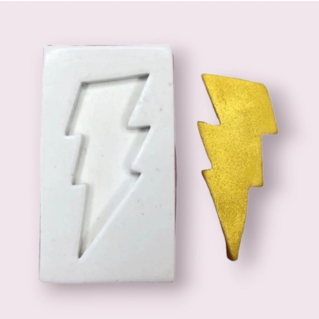 Molde de Silicone Raio Flash cód 1813 | Shopee Brasil