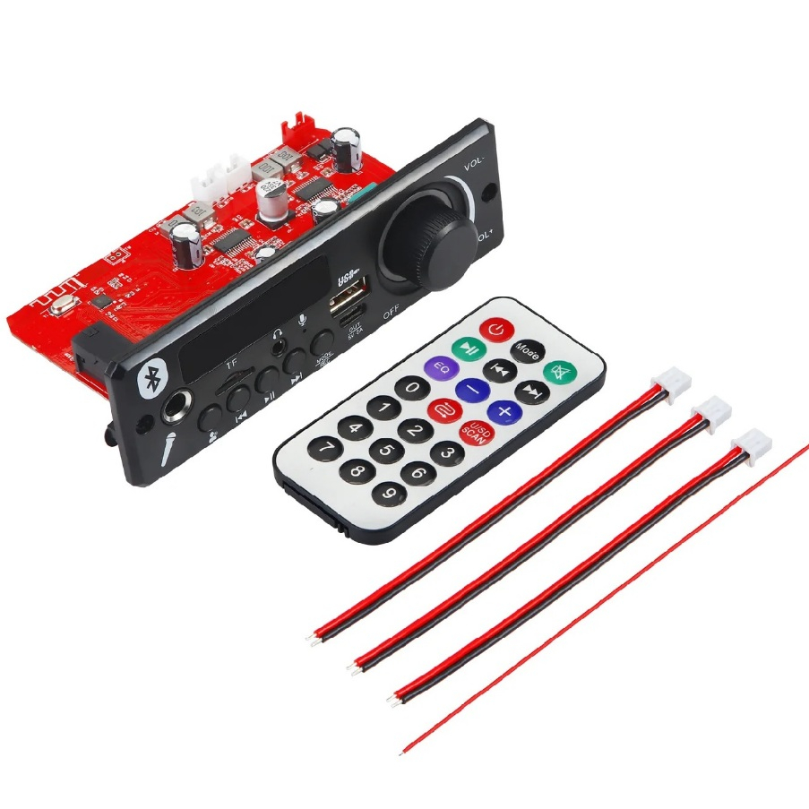Placa Decodificadora Bluetooth 160w 80+80 Usb Mp3 Mic P10 | Shopee Brasil