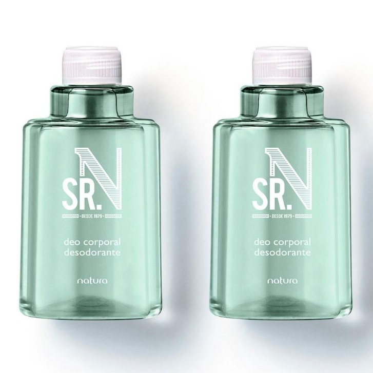 Natura Deo Desodorante SR.N - refil 100ml cada (2 unidades) | Shopee Brasil