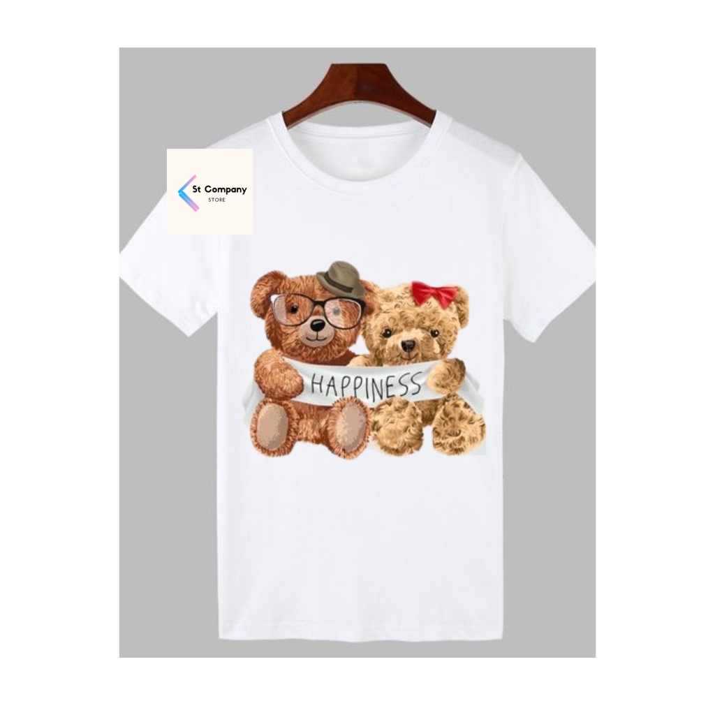 Camiseta Urso Fofo Polo Bear Unissex ST Company | Shopee Brasil