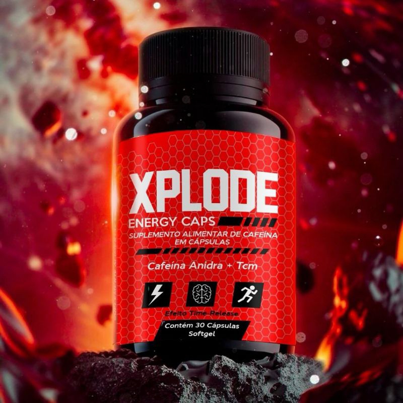 Pré Treino Termogênico - XPLODE ENERGY CAPS | Shopee Brasil