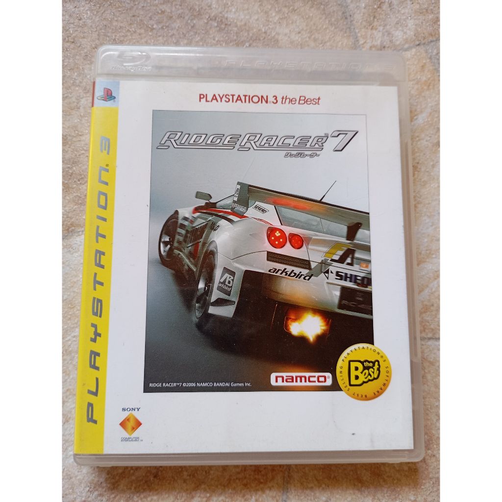 Ridge racer 7 original japonesa edição the best | Shopee Brasil