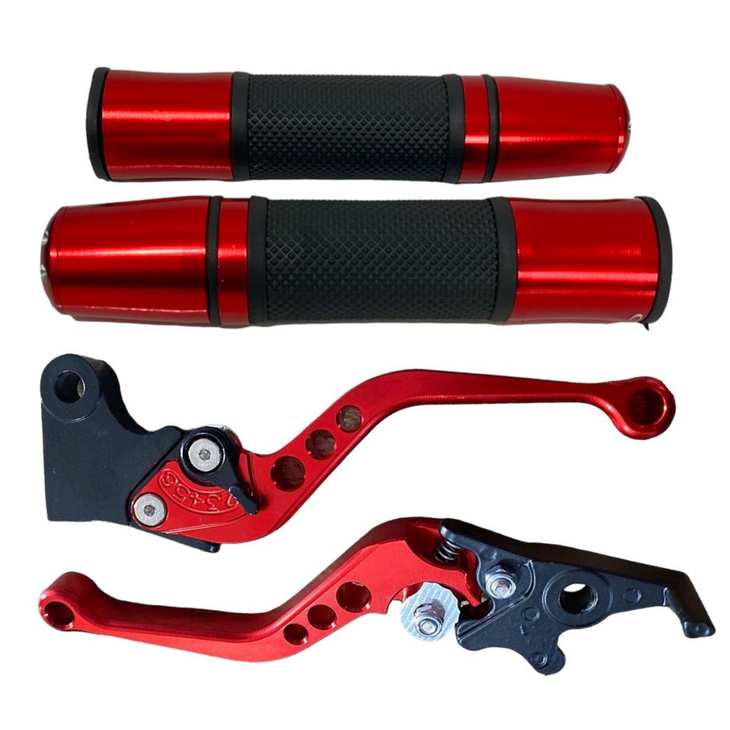 Kit Manete Esportivo + Luva Manopla Com Peso Titan 150/160 Freio A ...