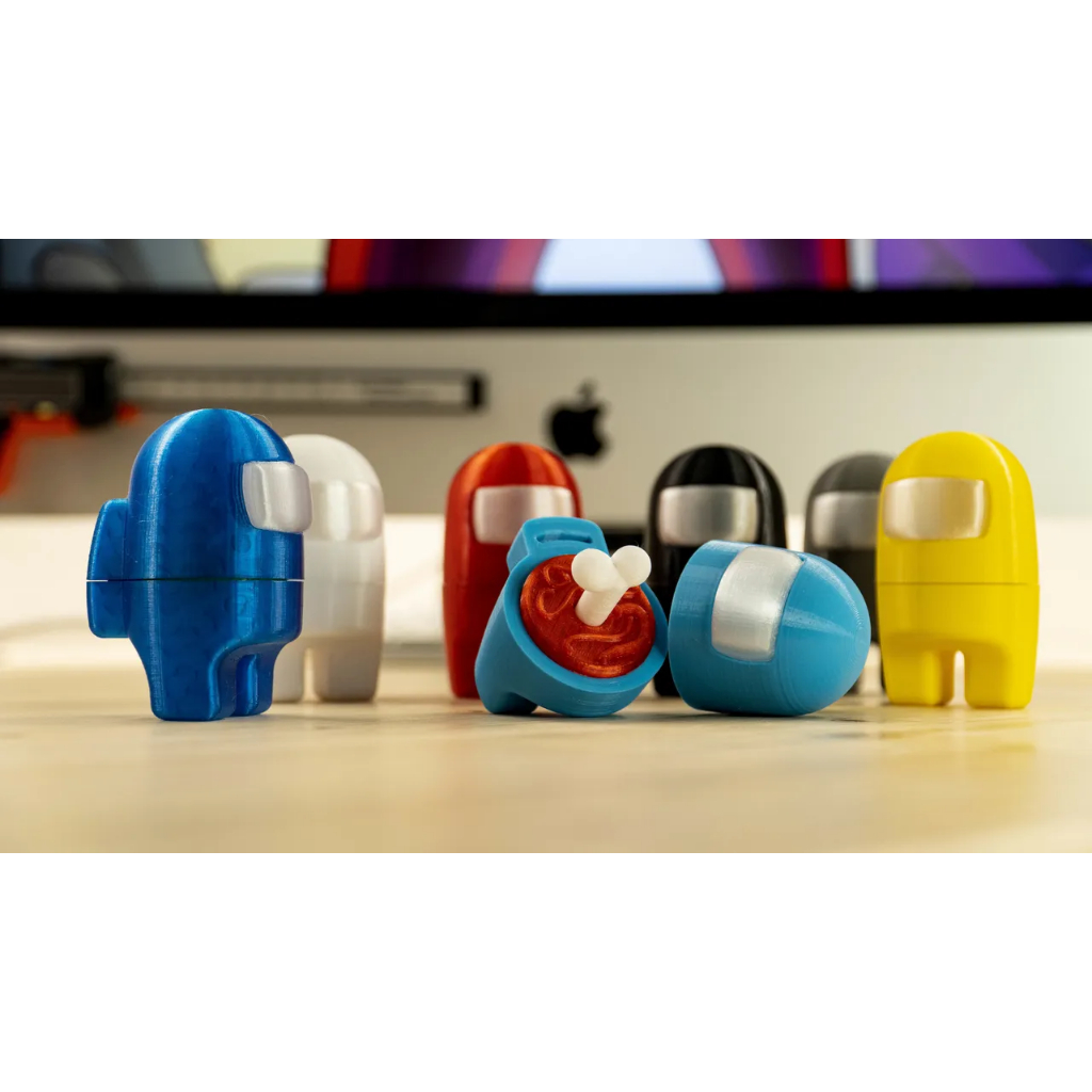 Boneco Among Us Abrível - Simulando Personagem Morto | 7,5 cm de Altura ...