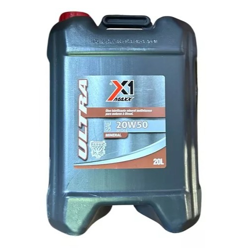 Óleo De Motor X1 Maxx Mineral 20W50 Para Caminhões e Ônibus De 1 Unidade 20 Litros | Shopee Brasil