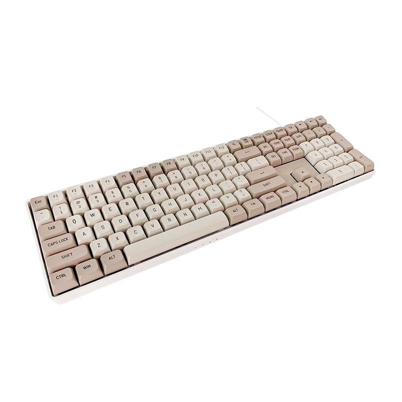 Teclado Mecanico Gamer Aigo A108, Switch Blue, USB-C, Marrom, AIGO-A108 ...