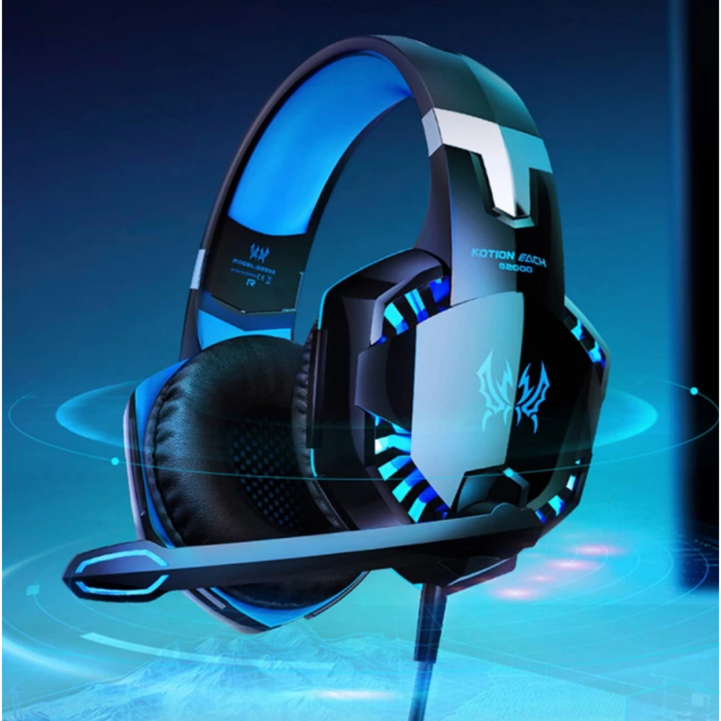 Kit 062000 Fone De Ouvido Headset Gamer Usb Microfone Kotion Each G2000 ...