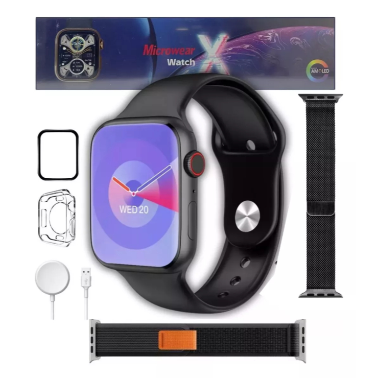 Smartwatch Watch-X Serie 10 Tela Amoled Chatgpt Gps Lançamento 2024 ...