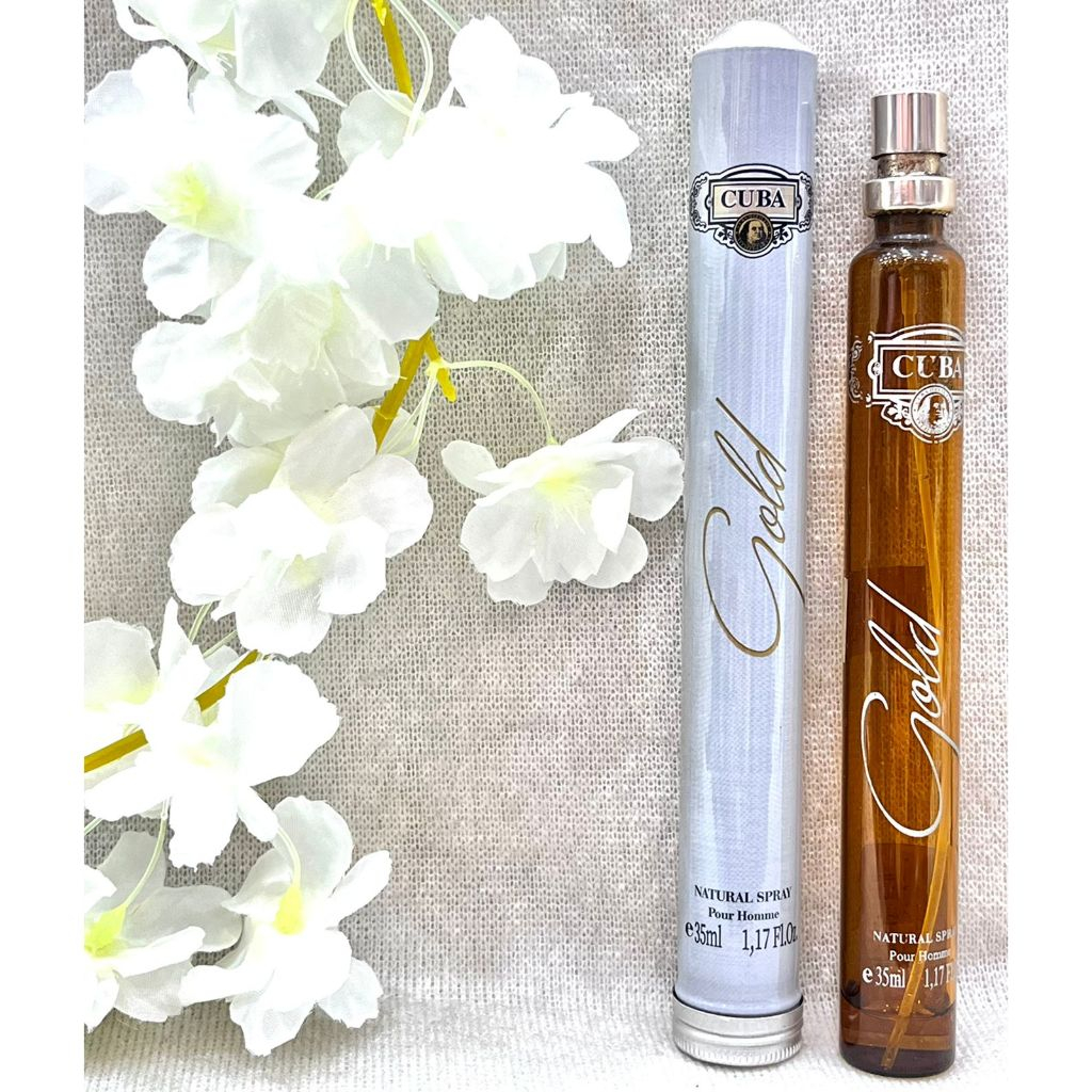 Perfume Masculino - CUBA - CHARUTO - GOLD - 35ml | Shopee Brasil