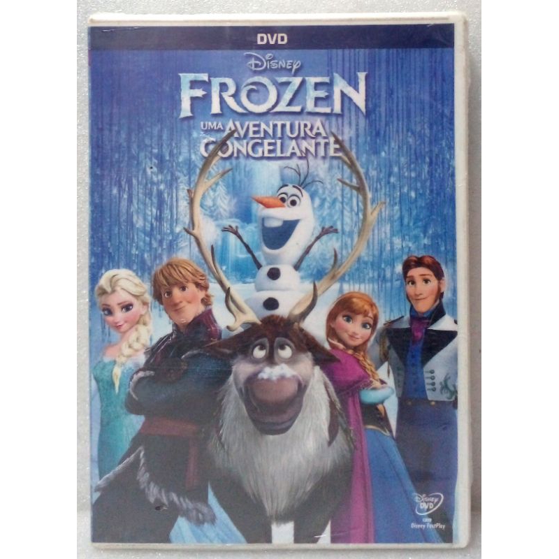 Animação Disney Frozen DVD Original Lacrado (LEIA A DESCRIÇÃO) | Shopee ...