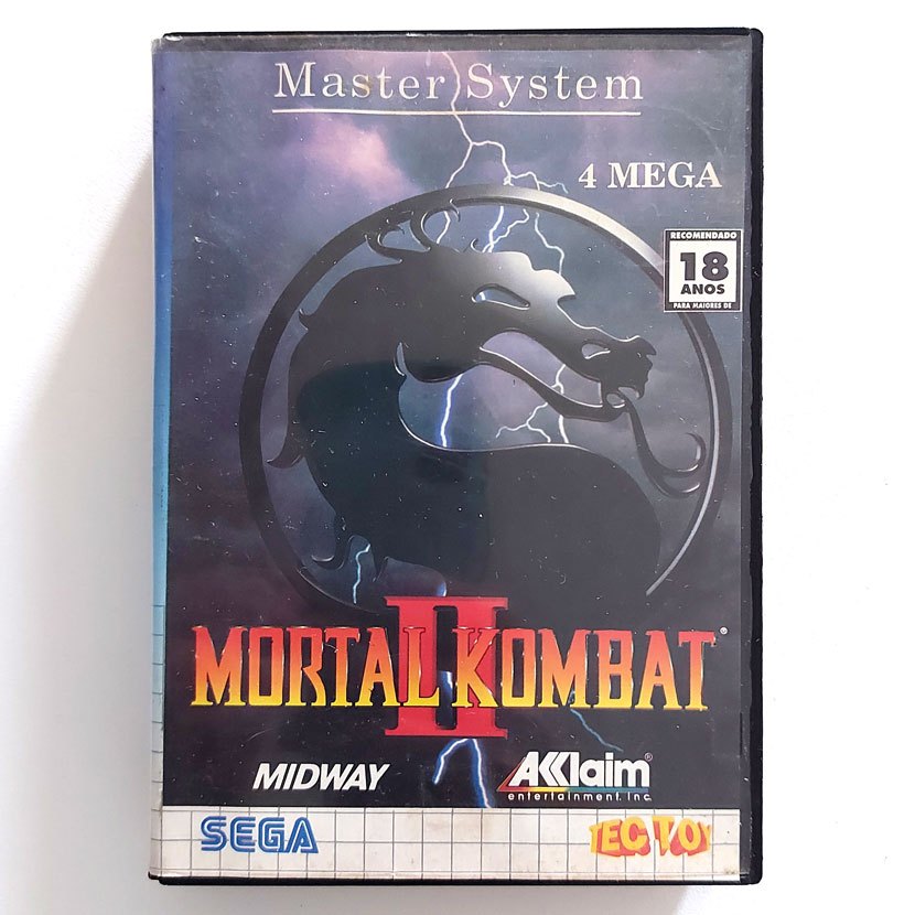 Jogo Mortal Kombat 2 Master System 4 Mega | Shopee Brasil