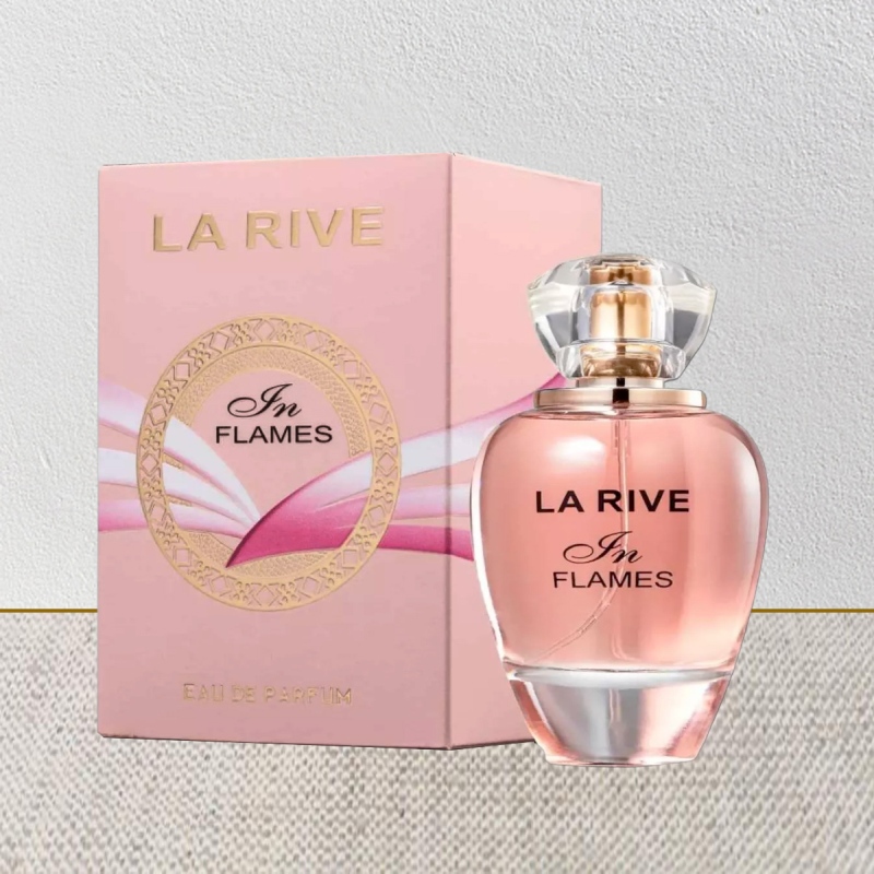 In Flames La Rive Perfume Feminino - Eau de Parfum - 90ml | Shopee Brasil