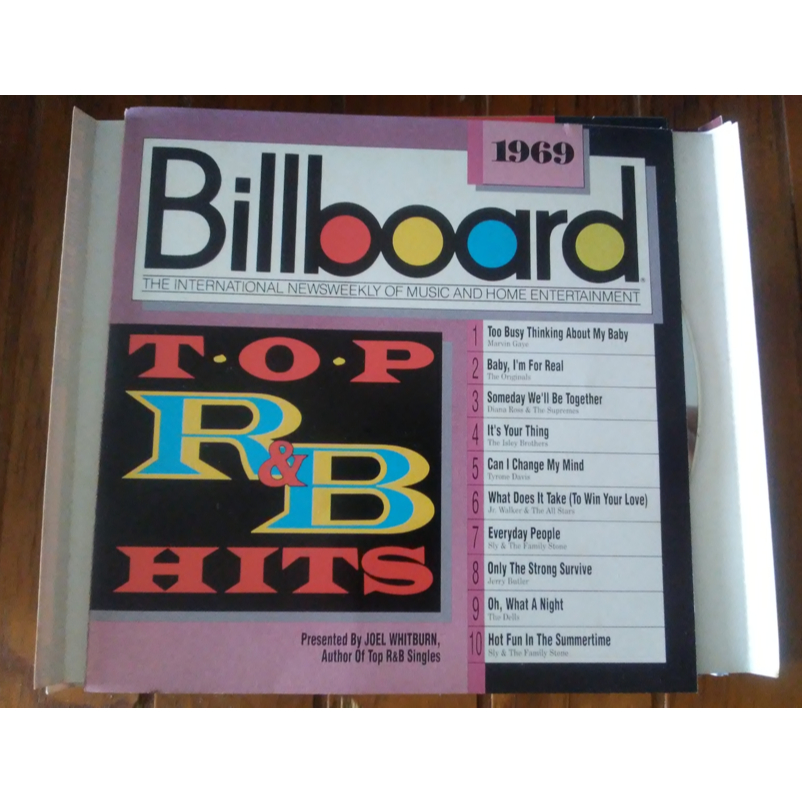 CD BILLBOARD 1969 TOP R E B HITS (IMPORTADO U.S.A.) | Shopee Brasil