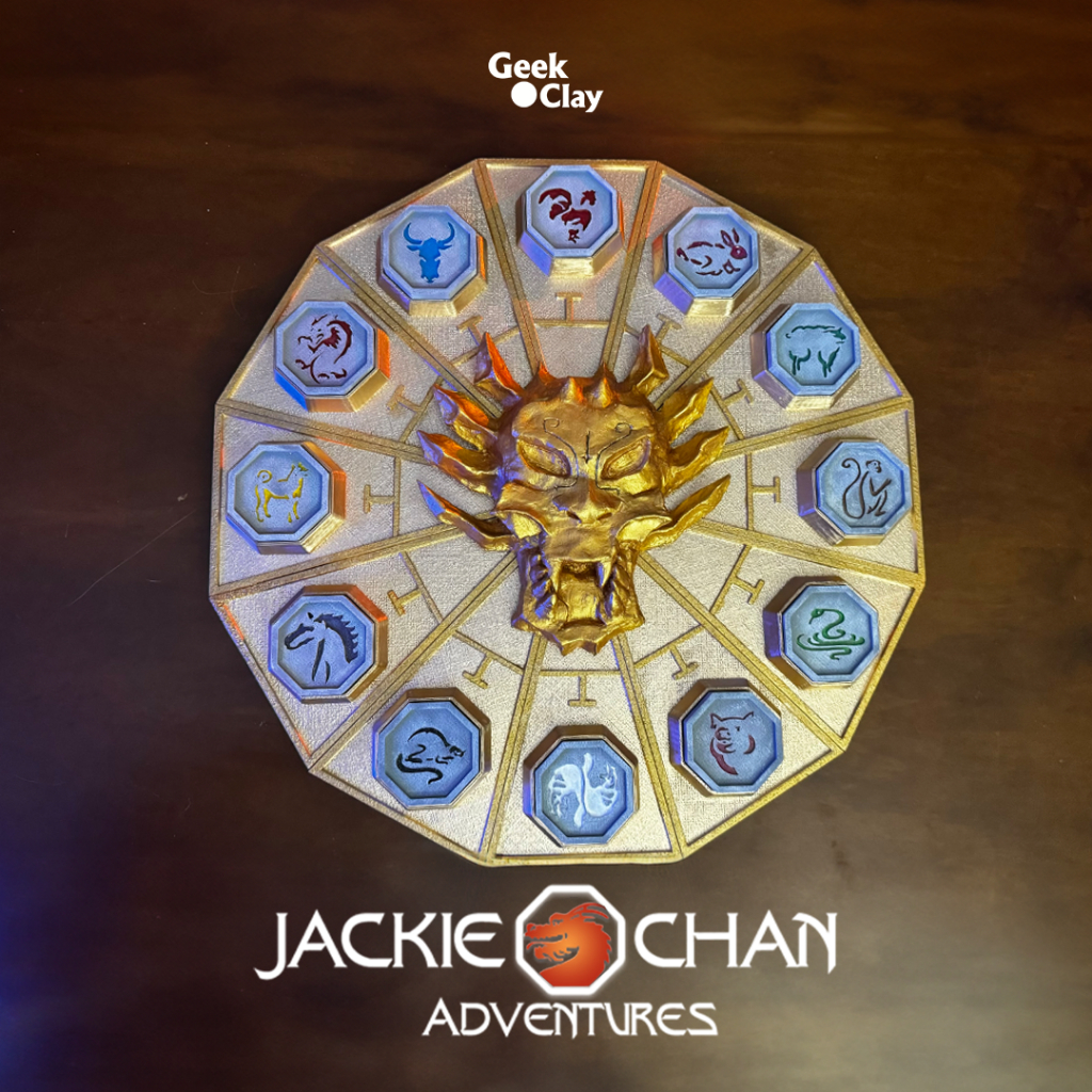 Talismãs do Jackie Chan com Escultura do Shendu | Shopee Brasil