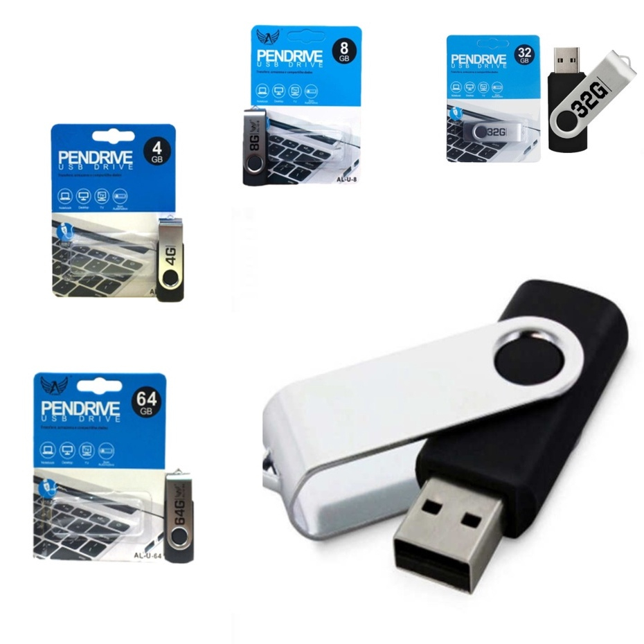Pen Drive Armazenamento de Dados > Pen Drives | Shopee Brasil