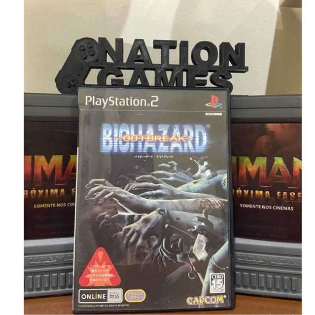 Biohazard/Resident Evil Outbreak Original PS2 | Shopee Brasil