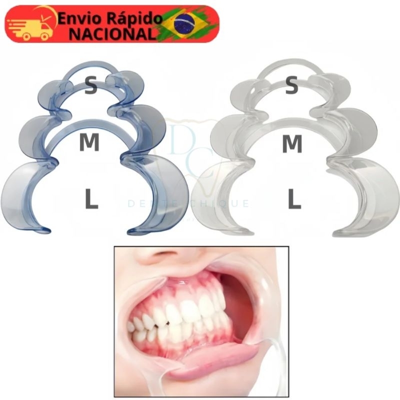 Afastador Labial Expandex (S M L) | Shopee Brasil