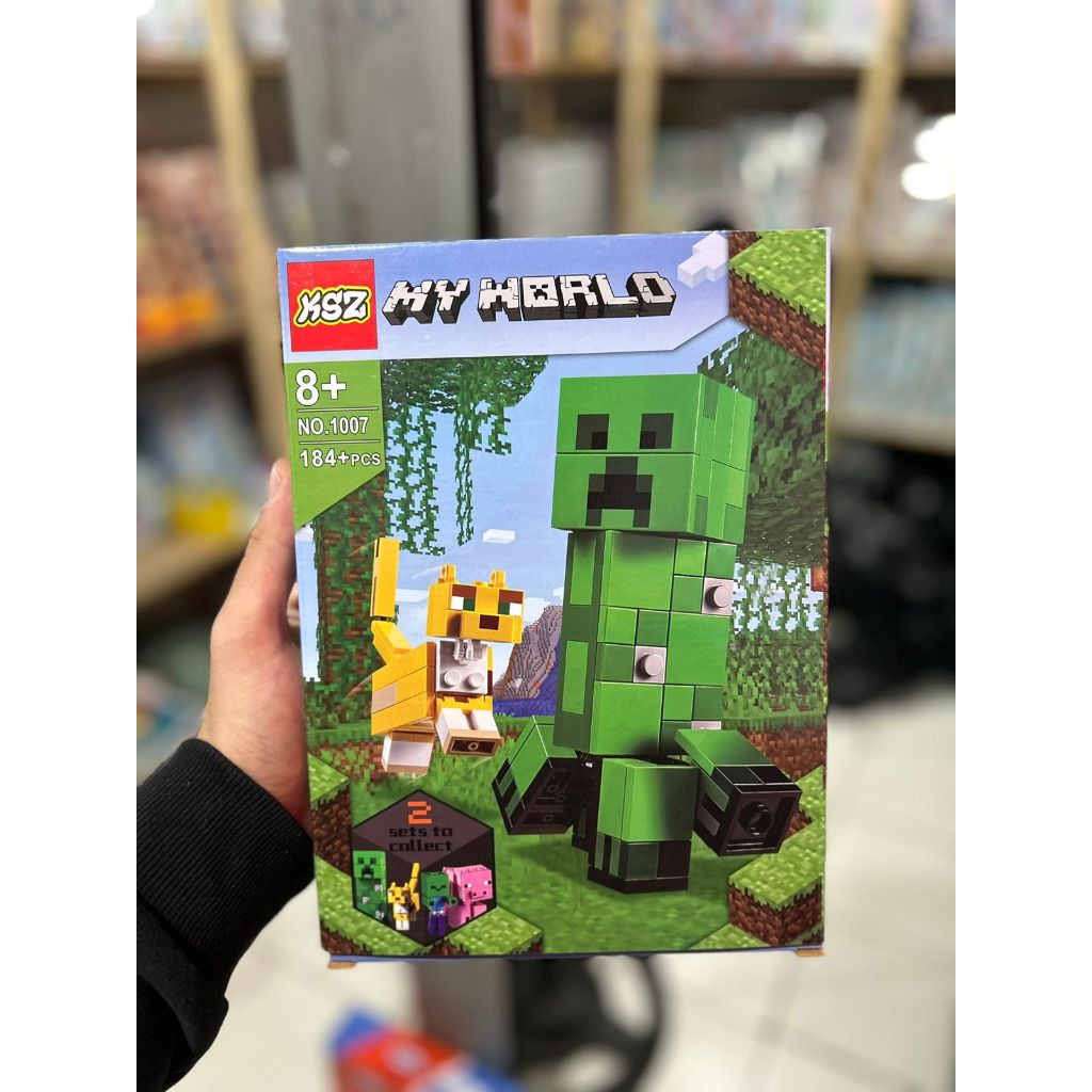KIT LEGO MINECRAFT CREEPER GRANDE E JAGUATIRICA - ENVIO IMEDIATO ...