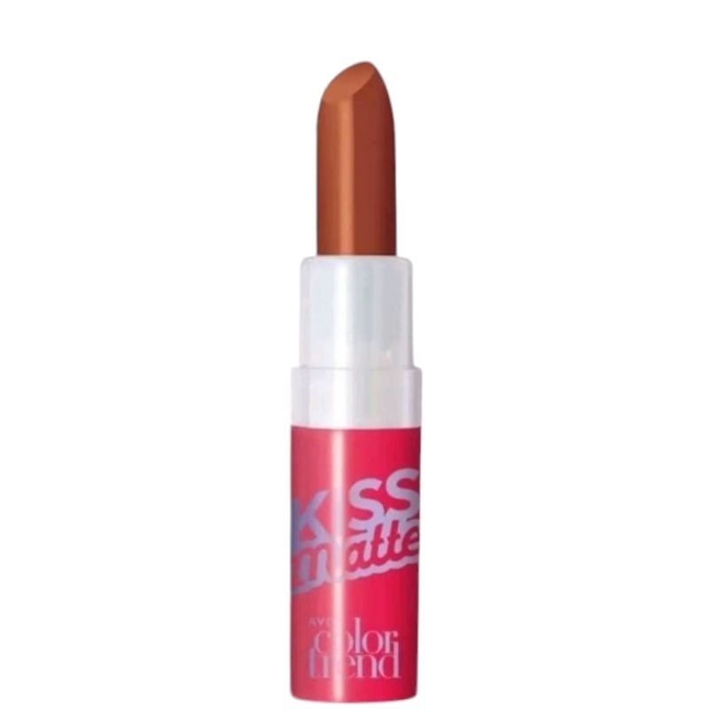 Batom Avon Color Trend Kiss Matte na cor Nude Plenitude 3,6g. | Shopee ...