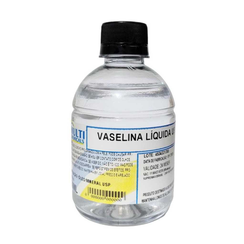 Vaselina Liquida - 250ML - pura | Shopee Brasil