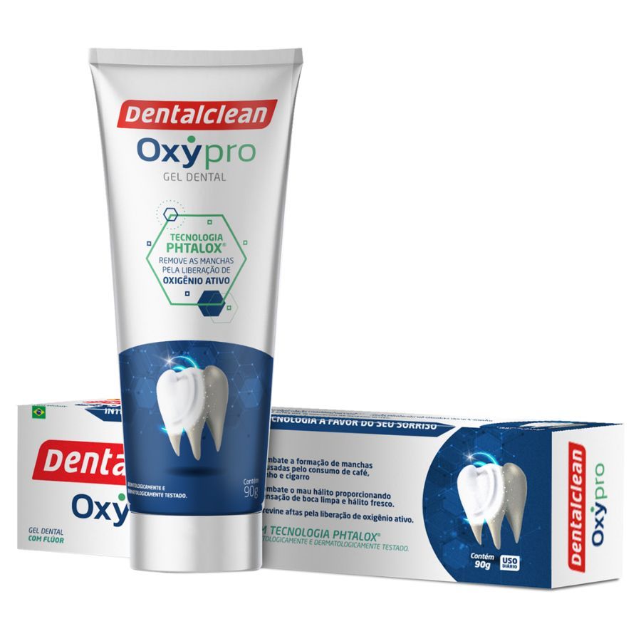 Gel Dental Oxypro Adulto 90g - Dentalclean | Shopee Brasil