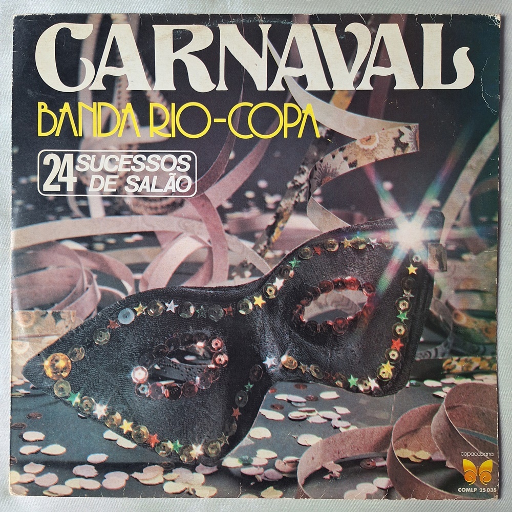 DISCO DE VINIL LP - BANDA RIO-COPA – CARNAVAL (1977) | Shopee Brasil