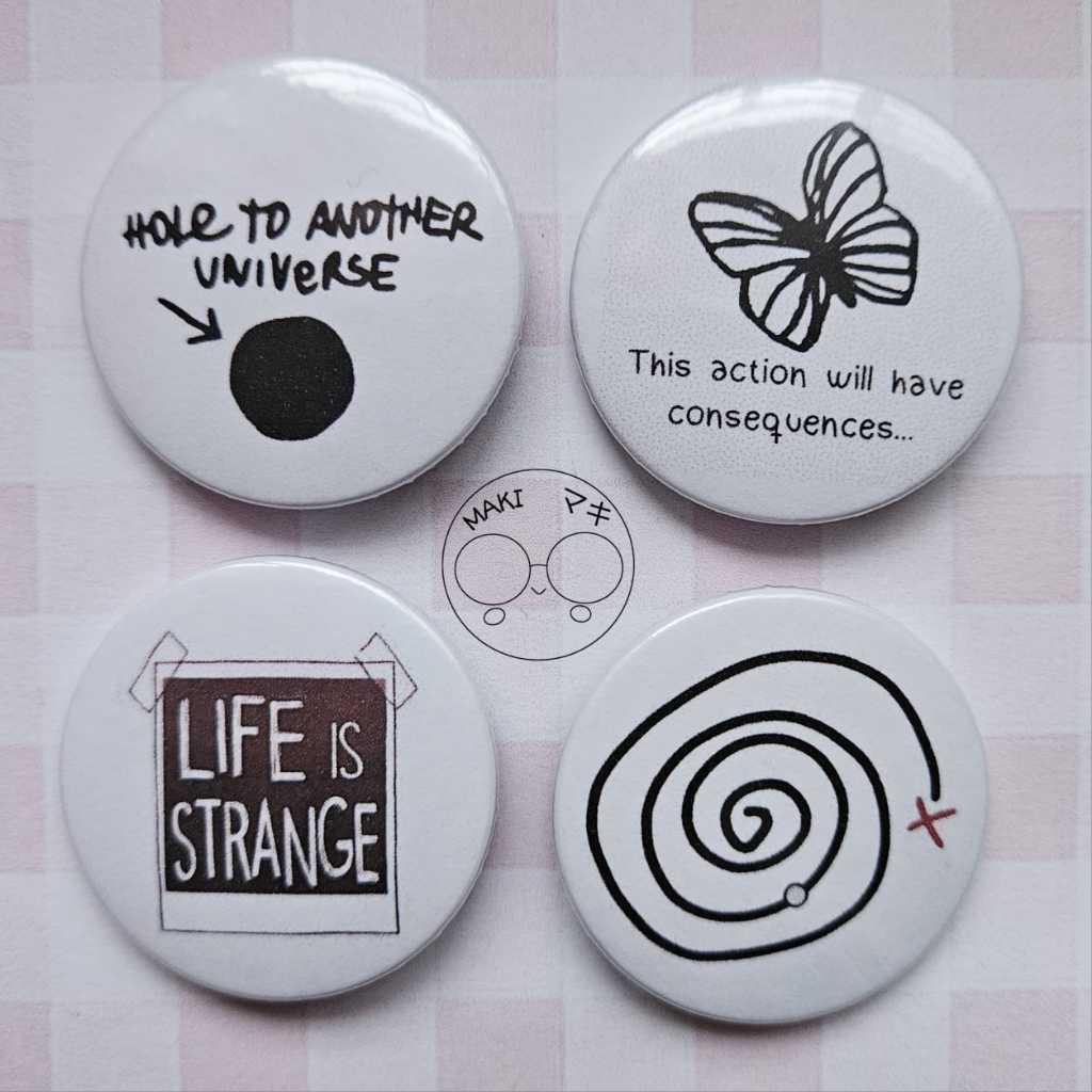 Kit Buttons Life is Strange - Jogo/Game | Shopee Brasil