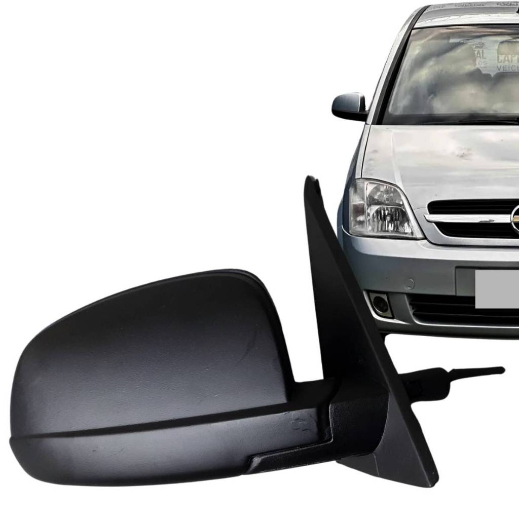 Retrovisor Dobrável Capa Fixa Controle Manual Interno Meriva Ano 02/12 Cód 2248 Lado Direito ...
