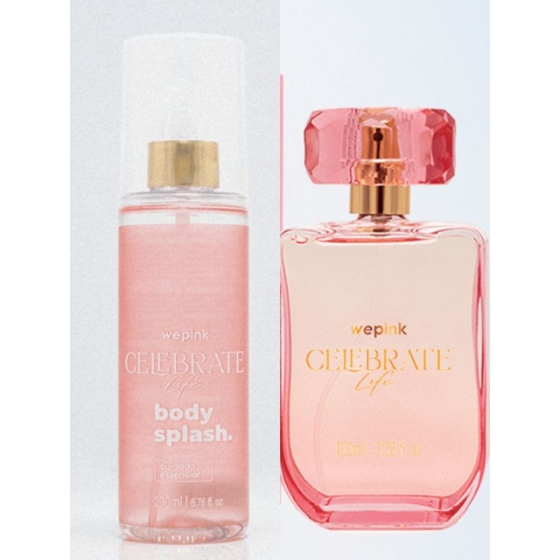 Kit Body Splash Celebrate 200ml + Perfume Celebrate 100ml We Pink ...