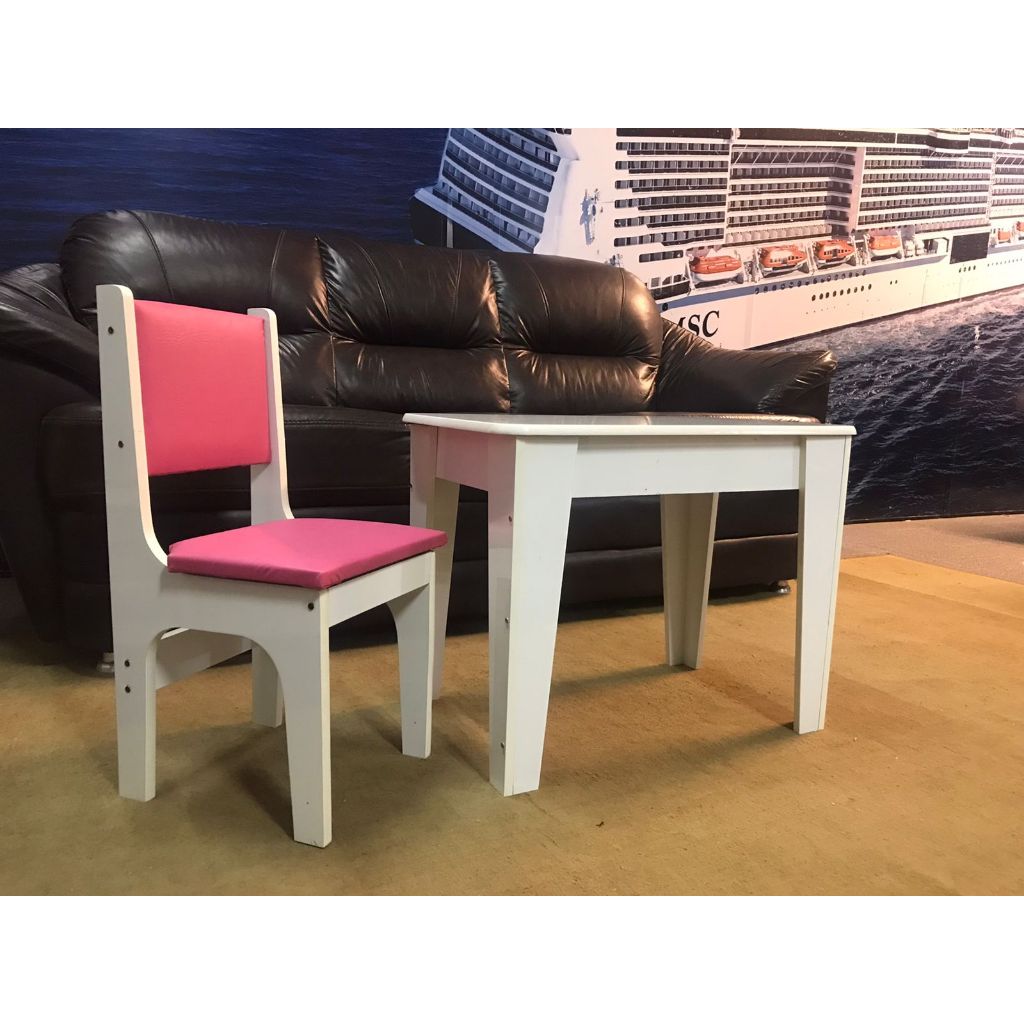 Mesa Infantil Educacional 100% madeira MDF | Shopee Brasil